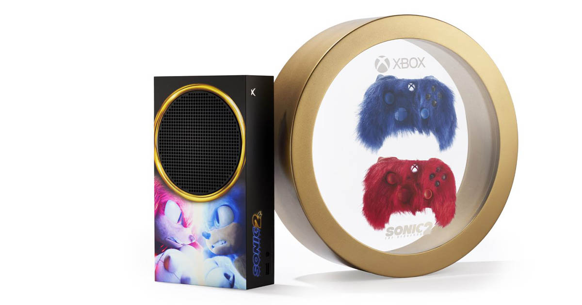 Xbox reveals furry controllers and Sonic-themed Series S console ...