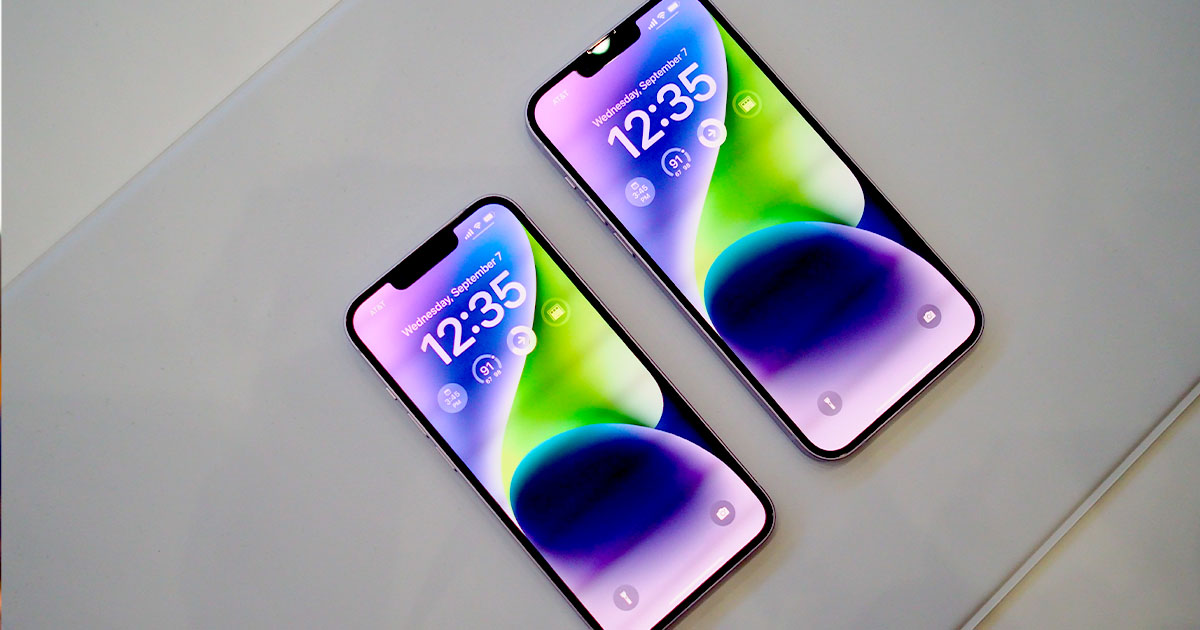 Hands-on with iPhone 14 and iPhone 14 Plus | Reviews.org