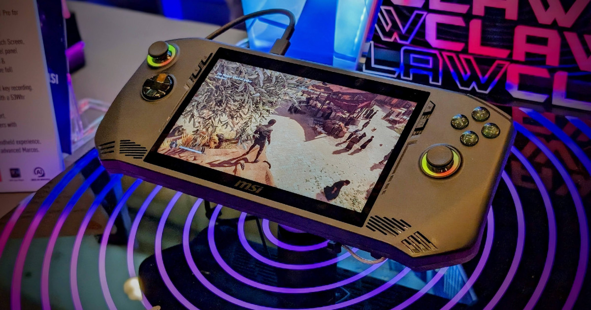 MSI bares Claw gaming handheld | Reviews.org
