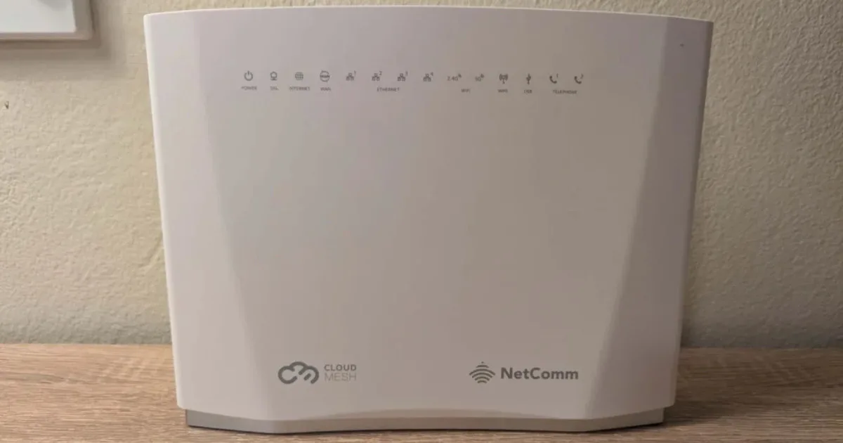 NetComm NF20MESH modem-router review: Oh, NetComm-on! | Reviews.org
