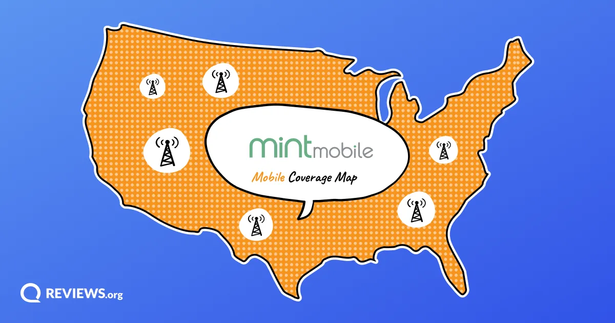 Mint Mobile Coverage Map | Reviews.org